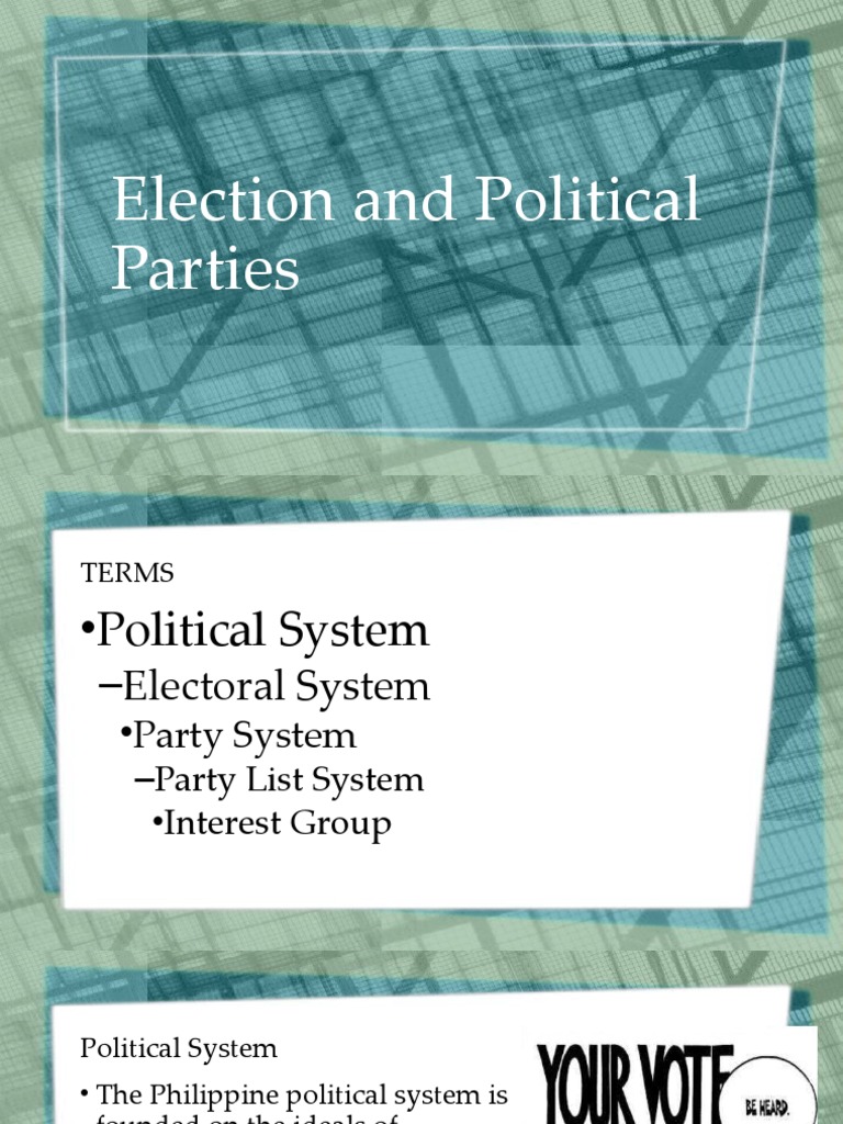 Module 10, Election and Political Parties | PDF | Political Parties ...