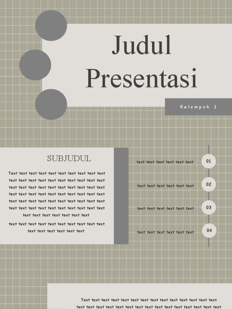 Kelompok 1 Presentasi Subjudul | PDF