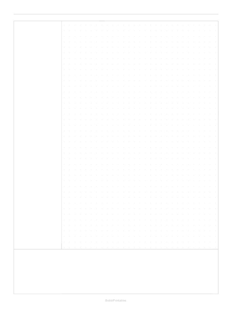Cornell Notes - Dot Grid - Letter | PDF