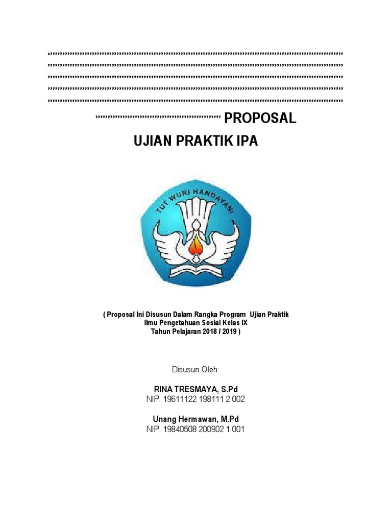 Proposal Ujian Praktek IPS | PDF