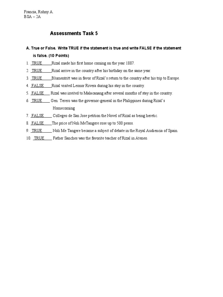 Francia Rohny A.GEM Assessments-Task-5 | PDF