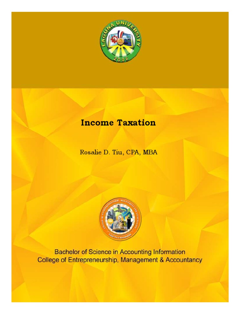 Tax 1 | PDF | Employee Benefits | Capital Gains Tax