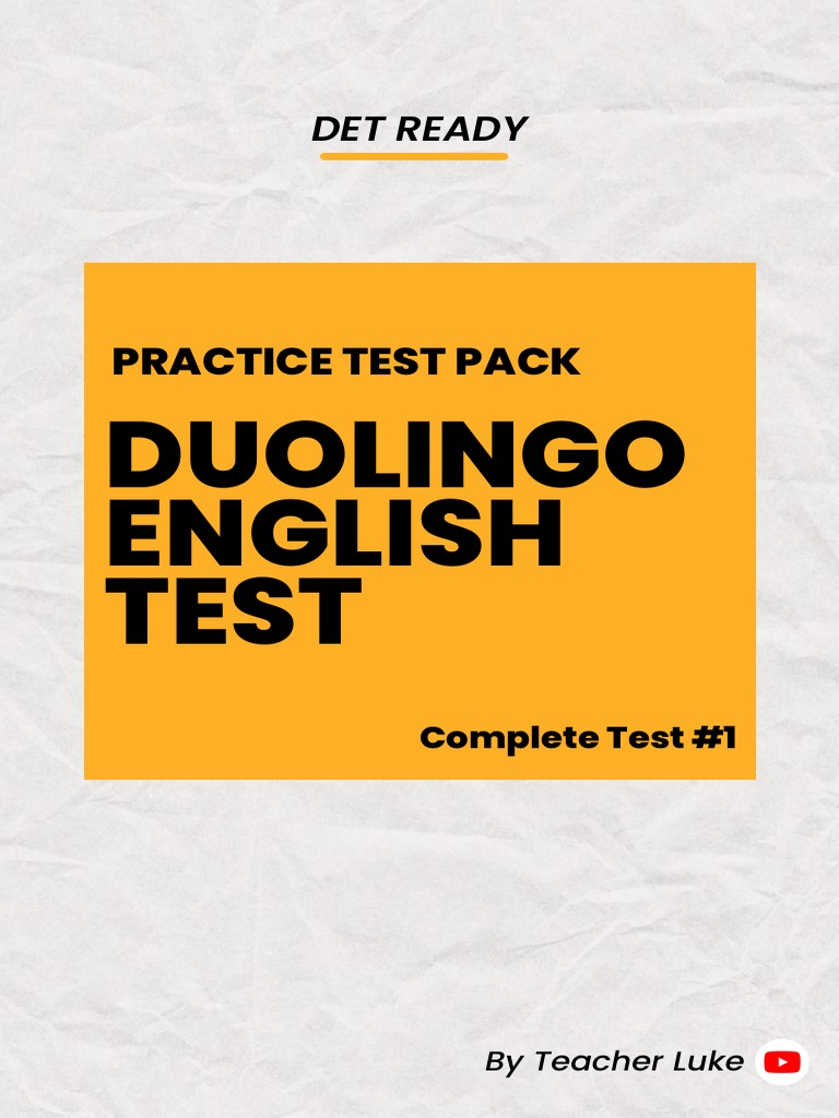 Duolingo Test 1 | PDF | Adolescence | Artificial Intelligence