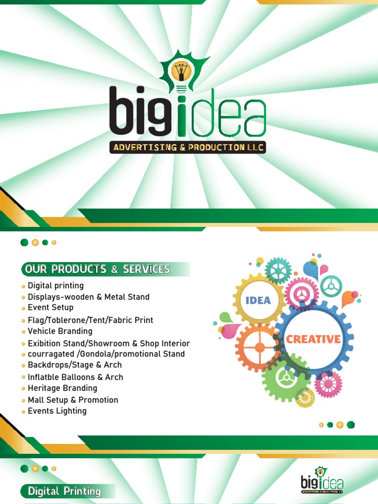 Big Idea Profile | PDF