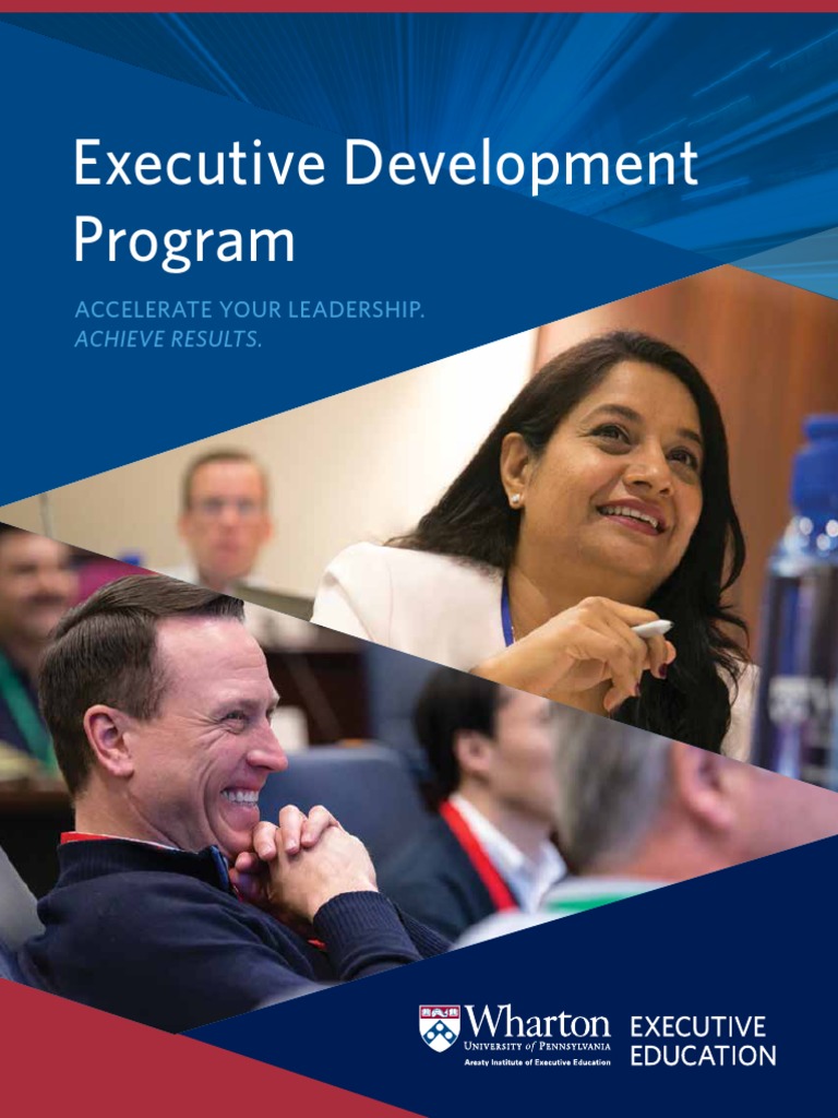 Wharton Executive Development Program Brochure | PDF | Leadership ...
