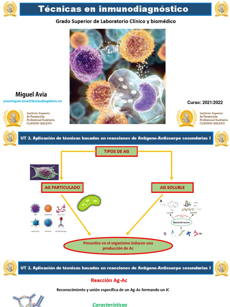 Ut 2 - Inmuno | PDF | Precipitación (Química) | Inmunología