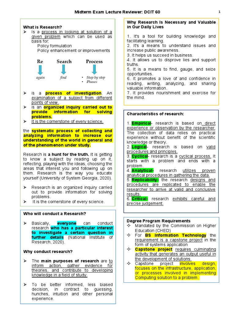 Reviewer Dcit60 | PDF | Information Technology | Science