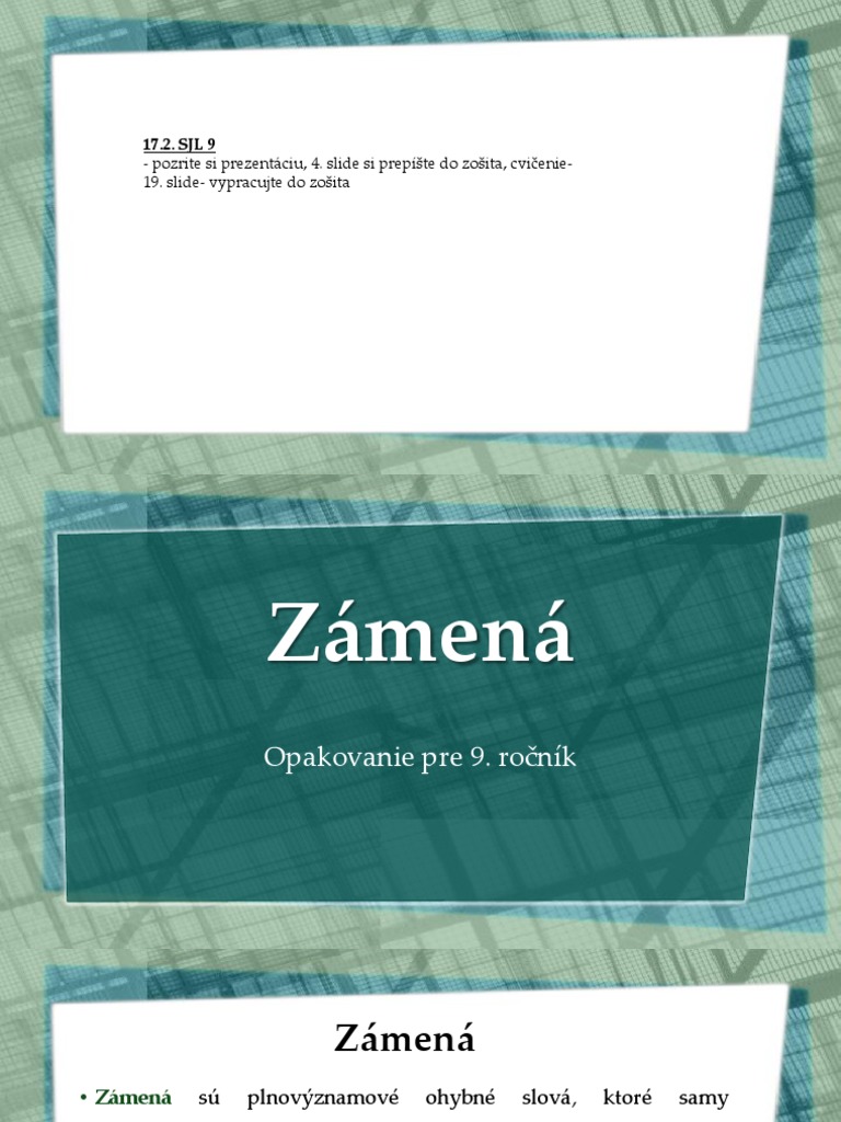 Ročník - SJL | PDF