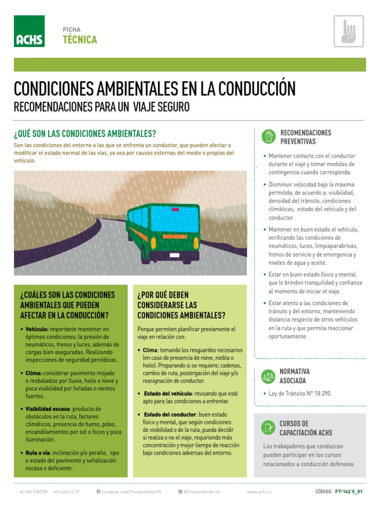 05 FT - Condiciones Ambientales | PDF | Neumático | Clima