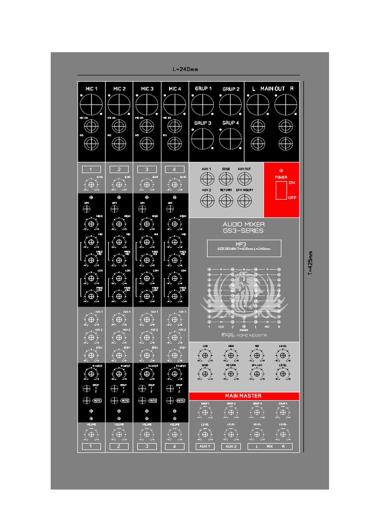 Stiker Mixer 4ch | PDF