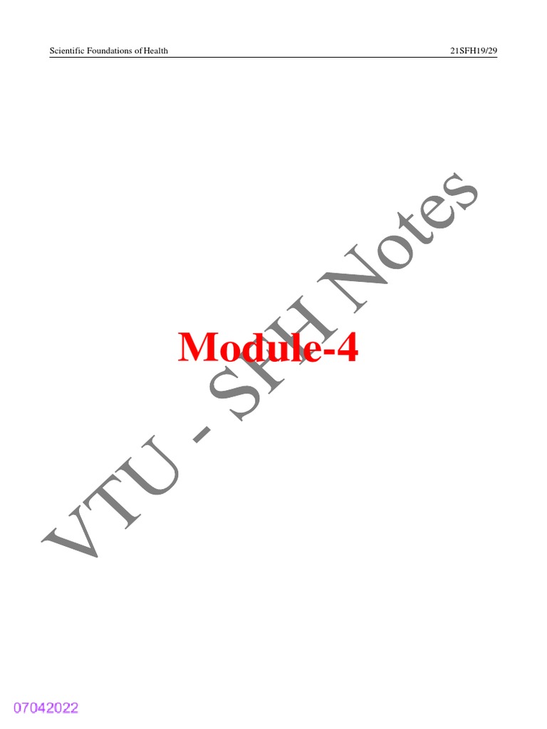 SFH Mod 4 | PDF | Substance Abuse | Substance Use Disorder