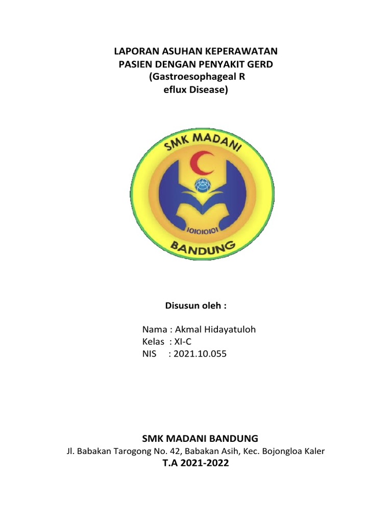 IPP ASKEP GERD. Akmal XI-C | PDF