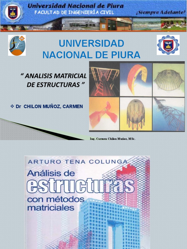 Tema #05. - Analisis Matricial de Armaduras 2d-3d-Portico Mejorado ...