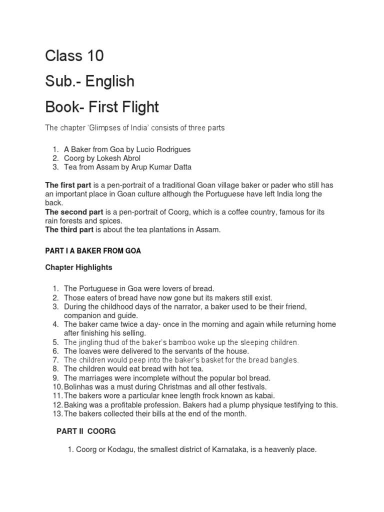 Key Notes of English Literature Class 10 | PDF | Poetry | Gautama Buddha