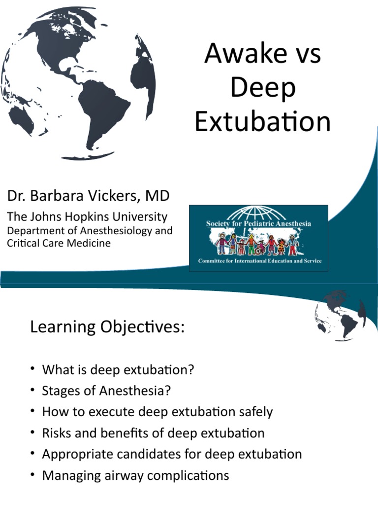 Awake Versus Deep Extubation | PDF | Anesthesia | Respiration