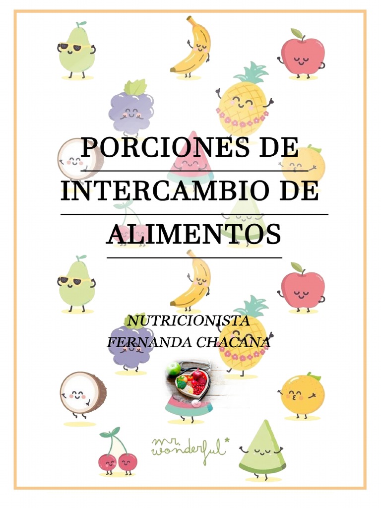 Porciones de Intercambio | PDF