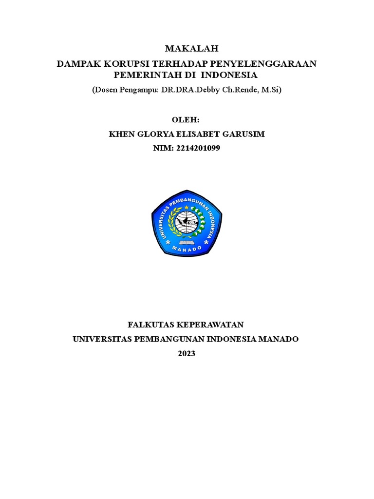 Makalah Uas Pbak | PDF | Politik