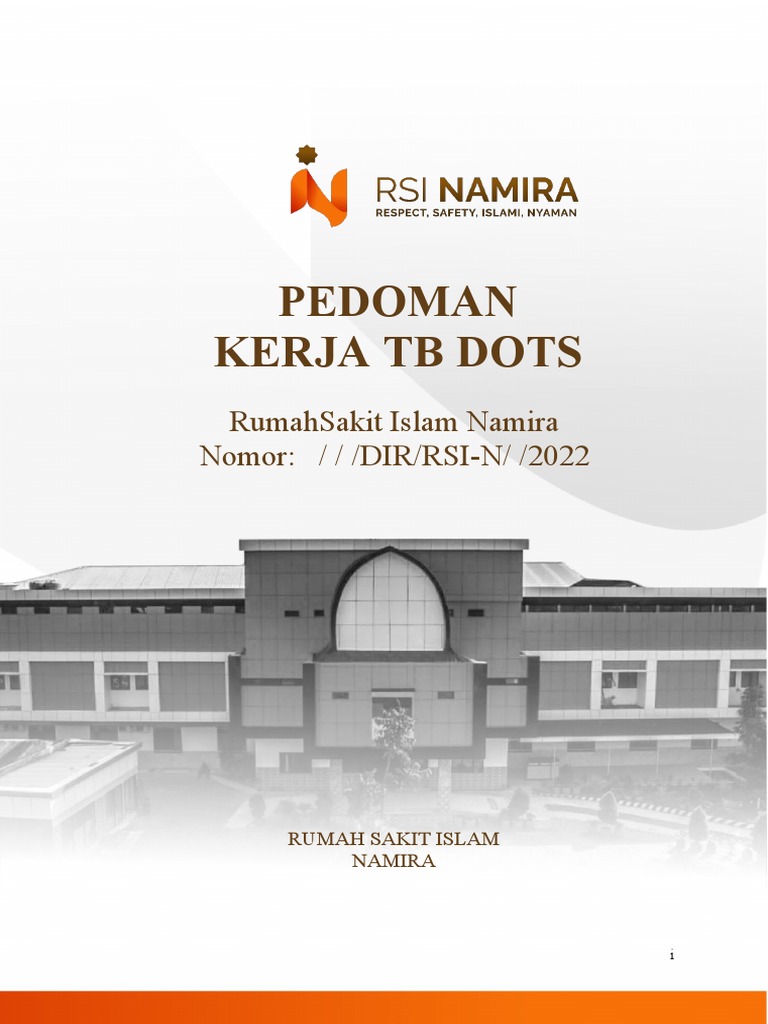 Pedoman Kerja TB Dots 2022 | PDF
