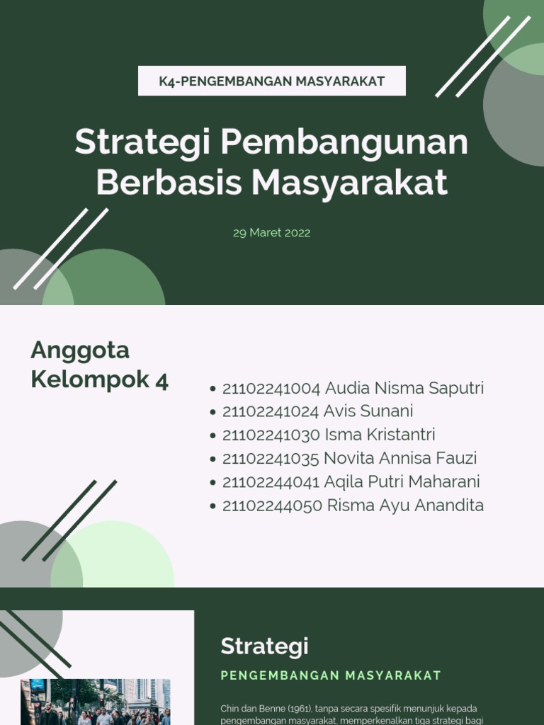 K4-Pengembangan Masyarakat | PDF