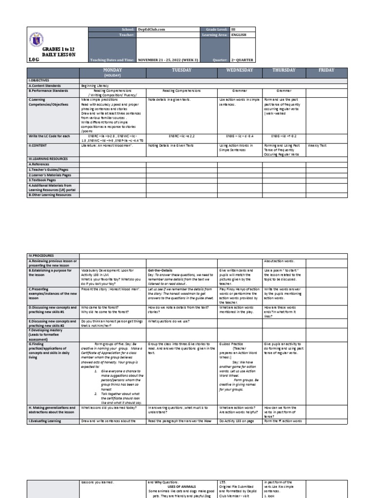 English q2w2 | PDF | Reading Comprehension | Cognition