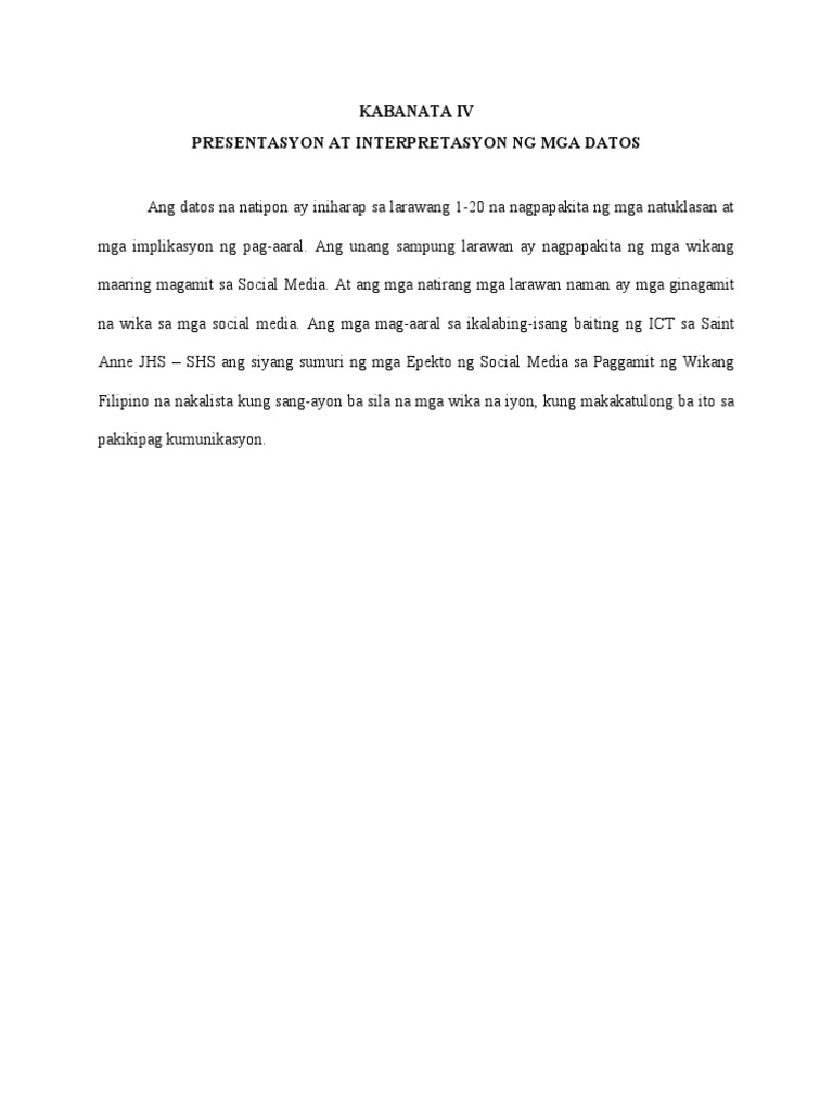 Filipino Pie Graph Original | PDF