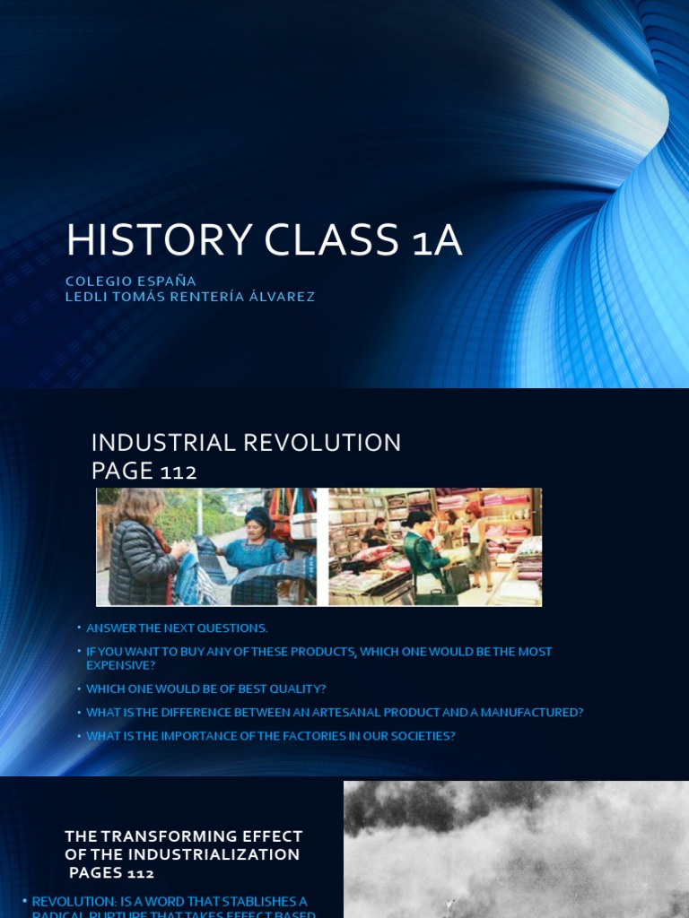 Industrial Revolution Class Notes | PDF | Industrial Revolution | Machines