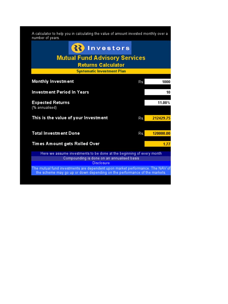 RR Calculator | PDF