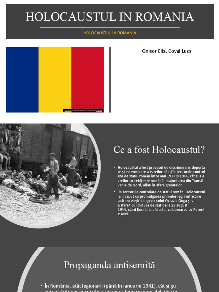 Holocaustul in Romania | PDF