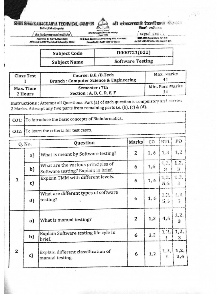 CT-01,02 Papers | PDF