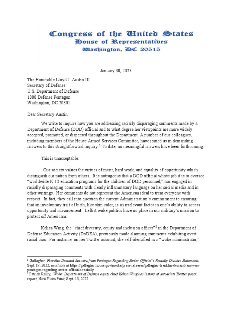 Rogers Letter | PDF | Politics