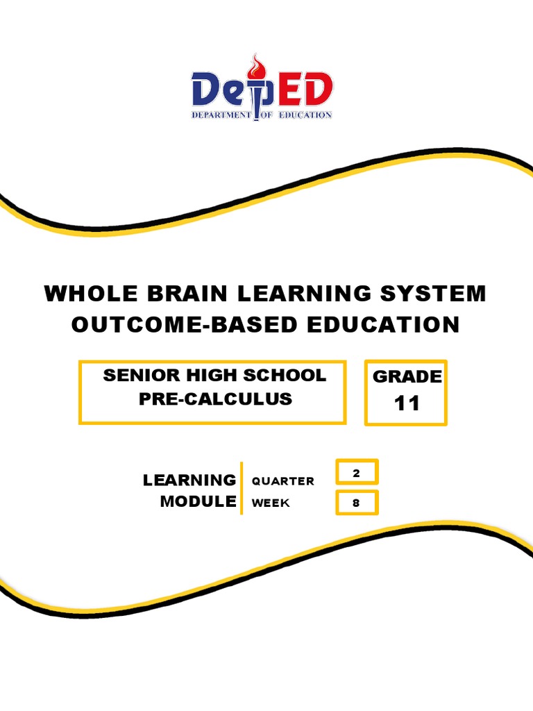 Pre Calculus Module Q2 Week 8 - QA Final Final 1 | PDF | Trigonometric ...