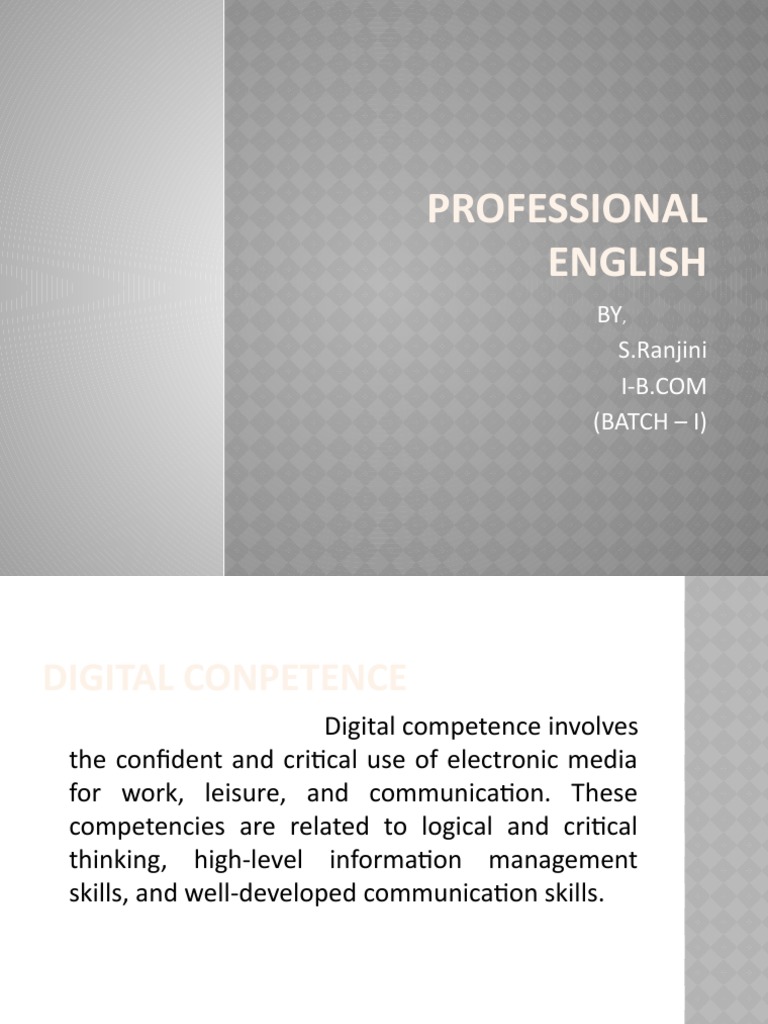 Professional English | PDF | Inventory | Personal Computers