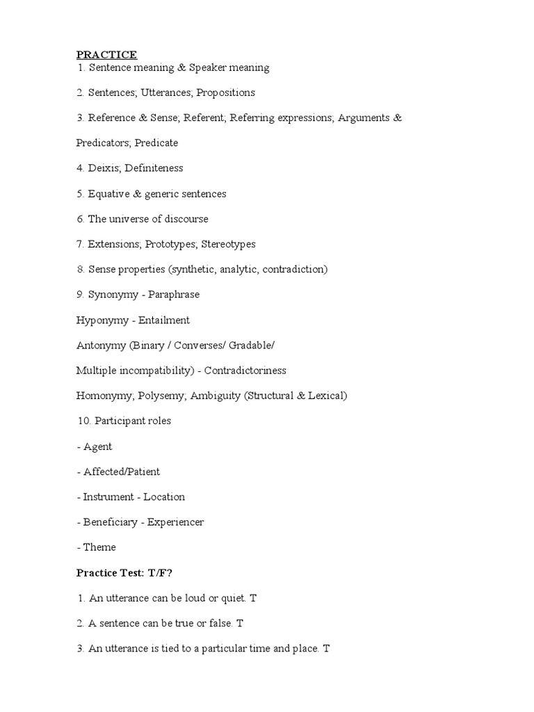 PRACTICE | PDF | Predicate (Grammar) | Proposition