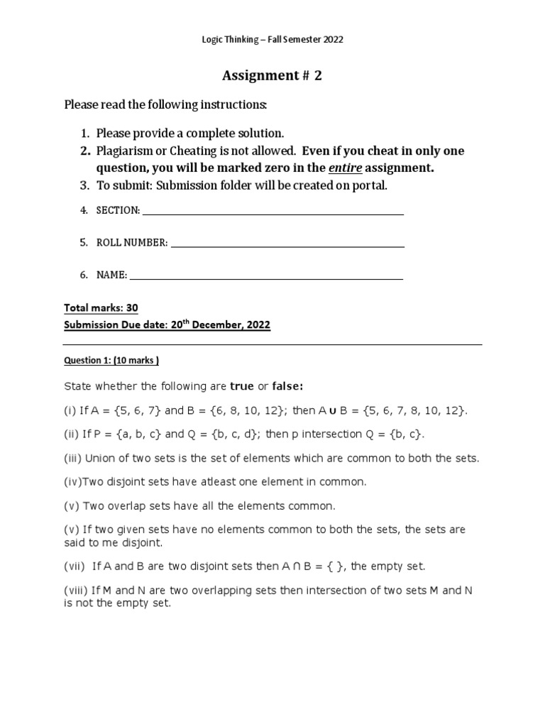 LT Assignment 2 | PDF