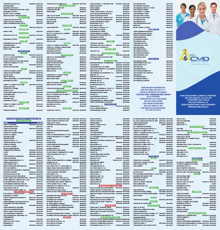 Brochure ARS CMD | PDF | Medicina CLINICA | Ciencias de la Salud