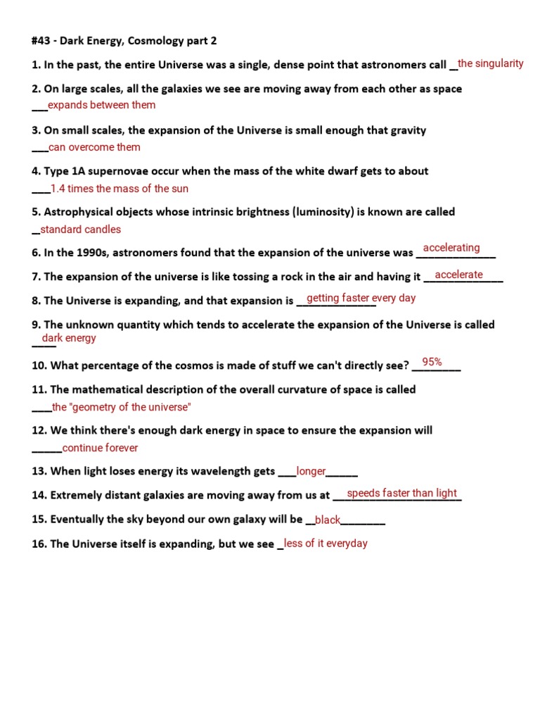 Kami Export - 43 - Dark - Energy - Cosmology - Part - 2 | PDF