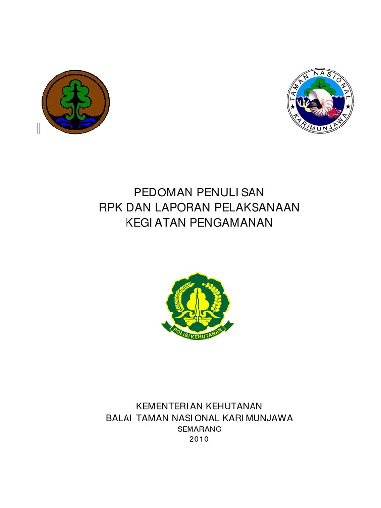 Pedoman Penulisan RPK Dan Laporan Pengamanan 2010 | PDF | Komputer