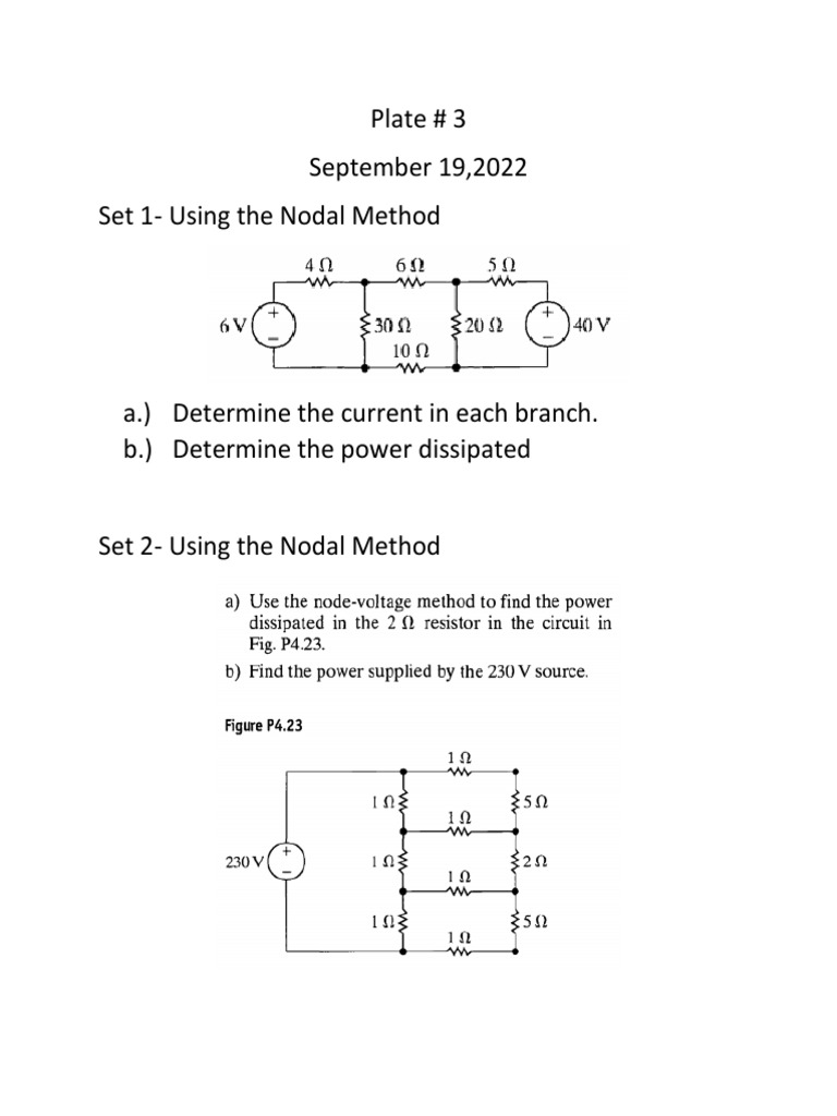 Plate 3 Nodal | PDF