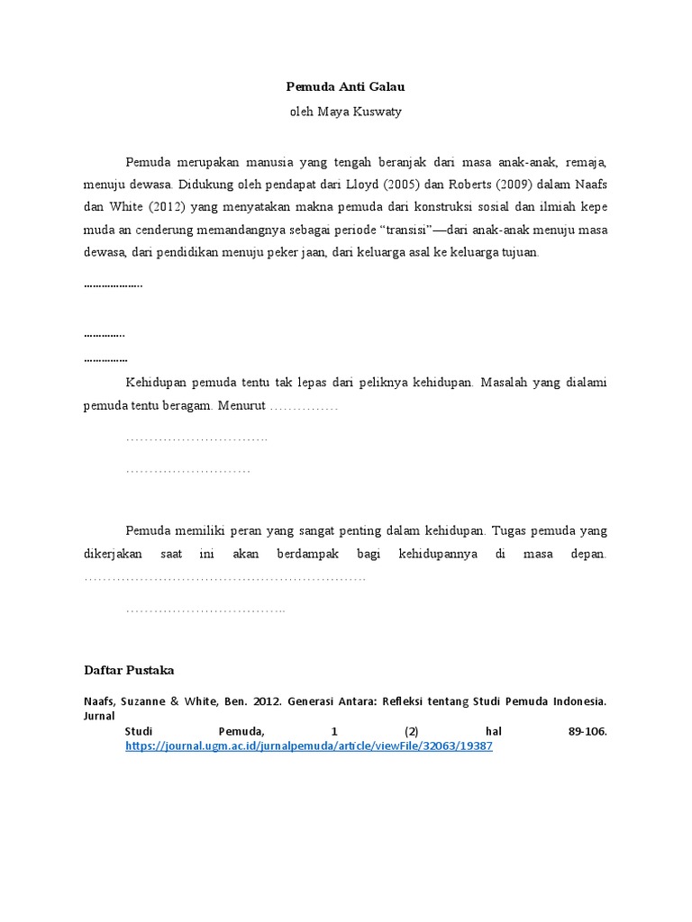 Tampilan Esai | PDF