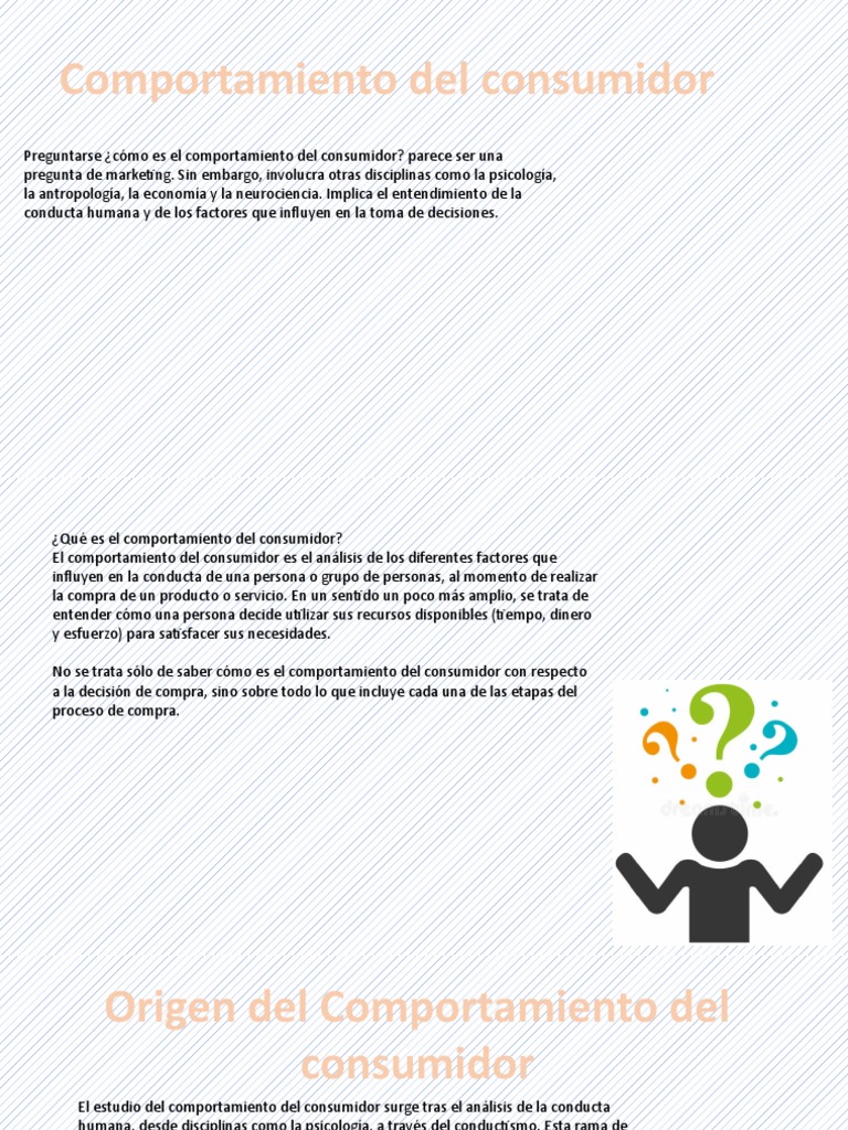 Comportamiento Del Consumidor | PDF | Comportamiento | Comportamiento del consumidor