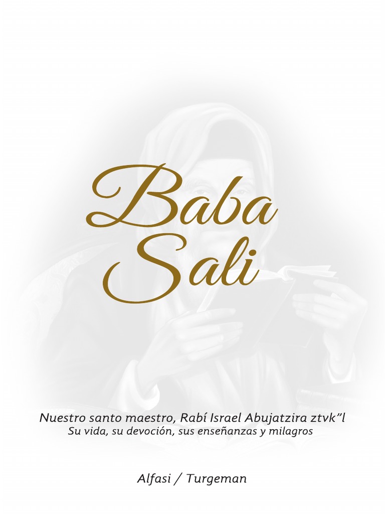 Baba Sali | PDF | Judios y judaísmo | Ley judía y rituales