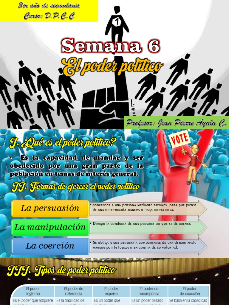 Formas de Ejercer el Poder Político | PDF