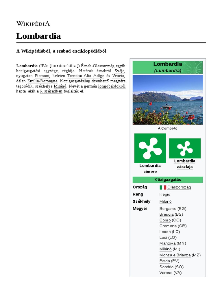 Lombardia | PDF