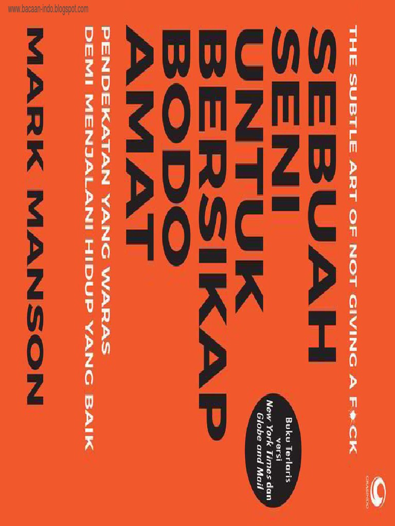 Sebuah Seni Untuk Bersikap Bodo Amat | PDF