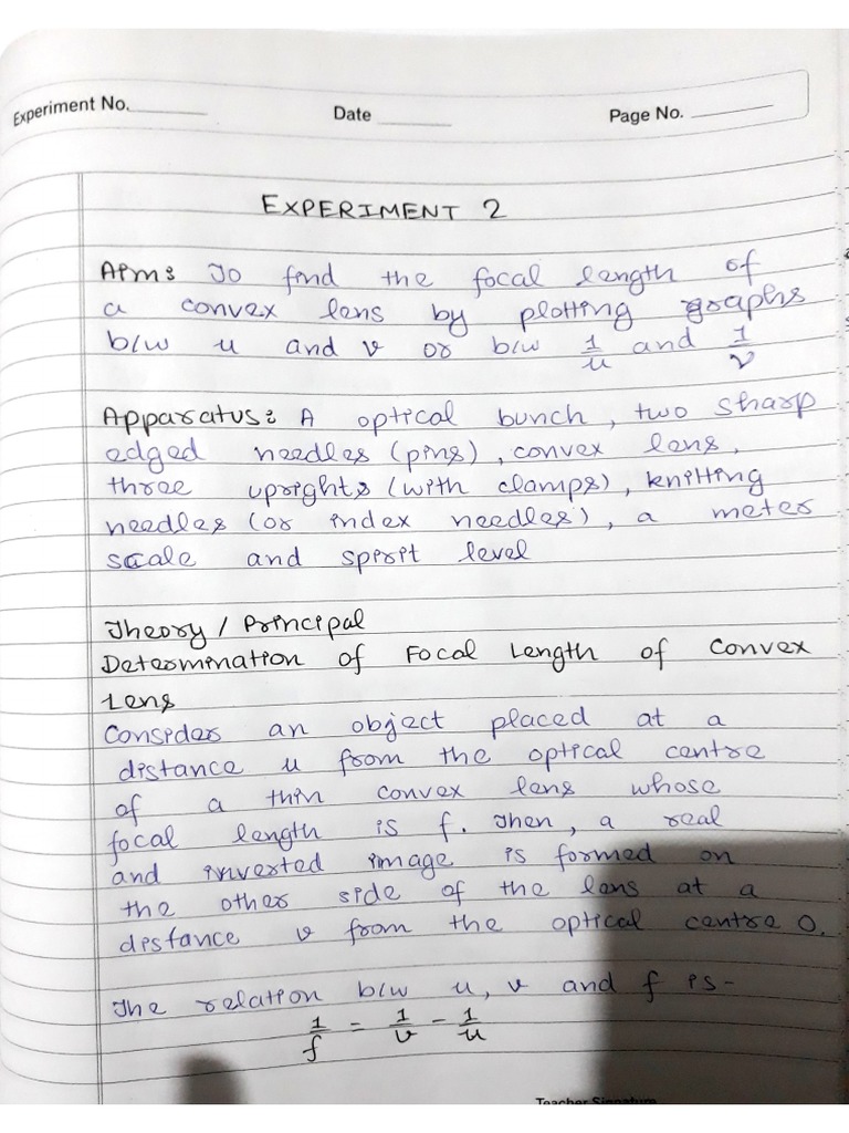 Chemistry Class 12 Experiment | PDF
