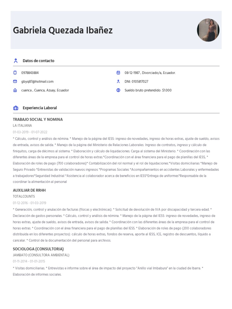 Gabriela Quezada | PDF | Contabilidad