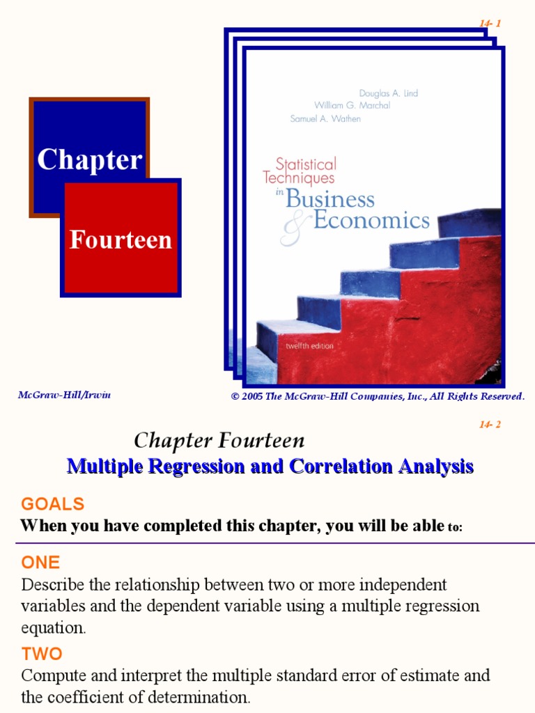 Chap 014 | PDF | Errors And Residuals | Regression Analysis