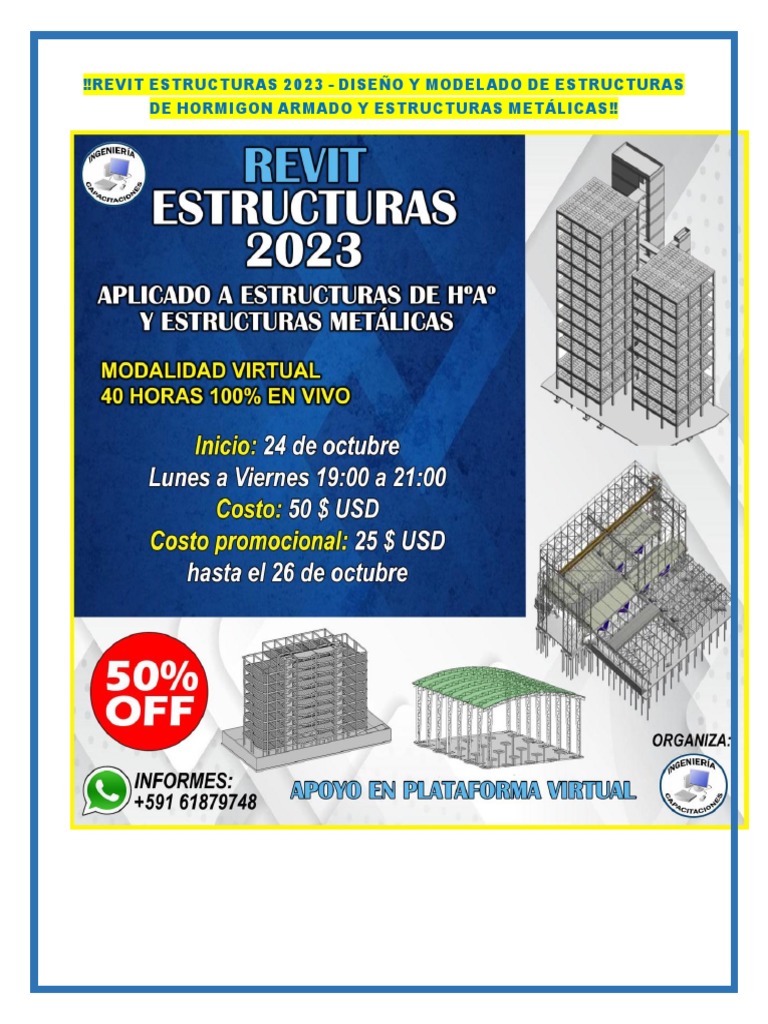 Brochure - Revit - Est | PDF | Soporte técnico