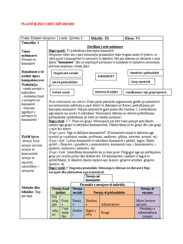 Qytetaria 6 - Ditare | PDF