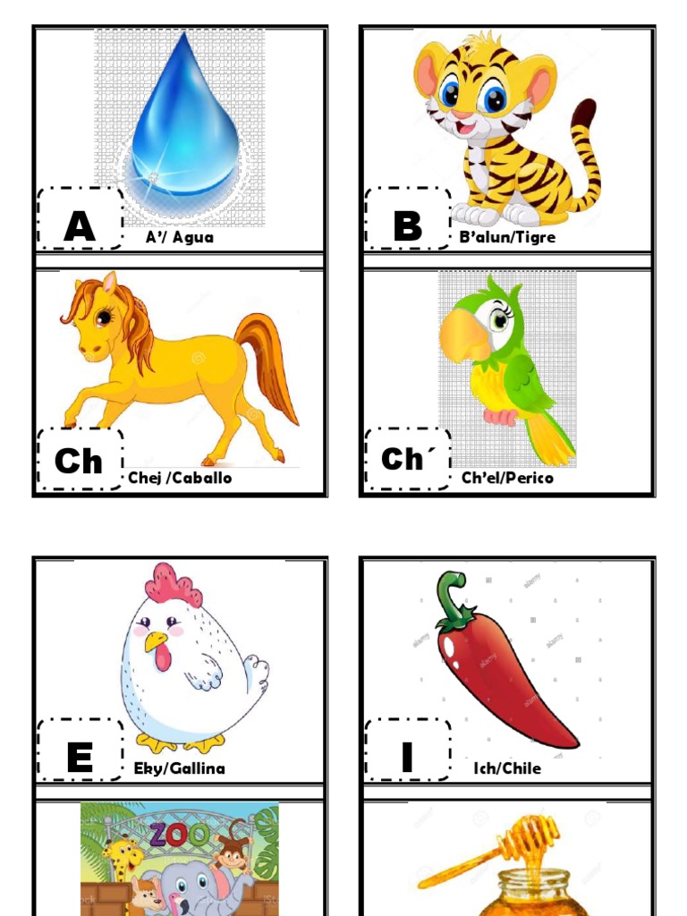 Abecedario en Mam | PDF | Cocina, comidas y vino